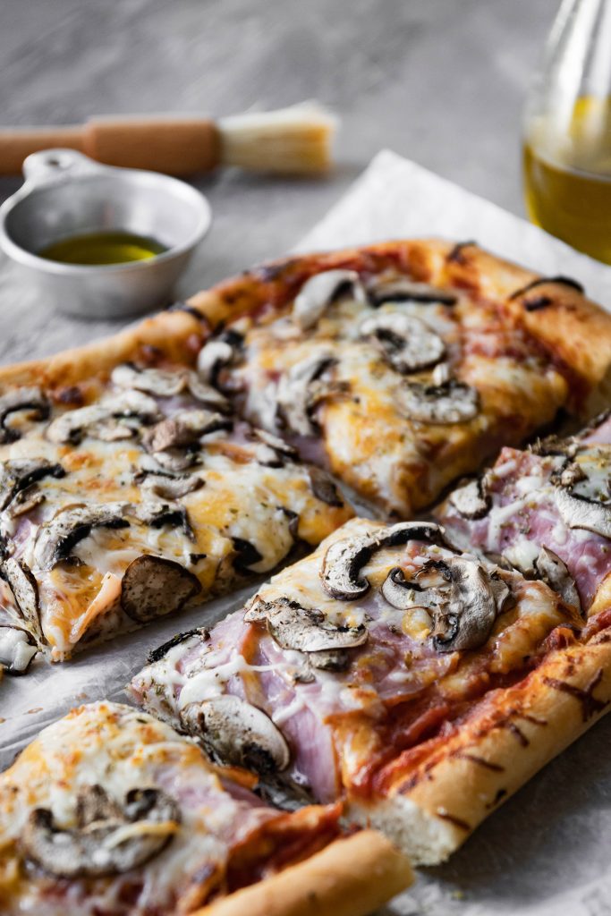 Ham and Mushroom Pizza – Mogwai Soup Blog